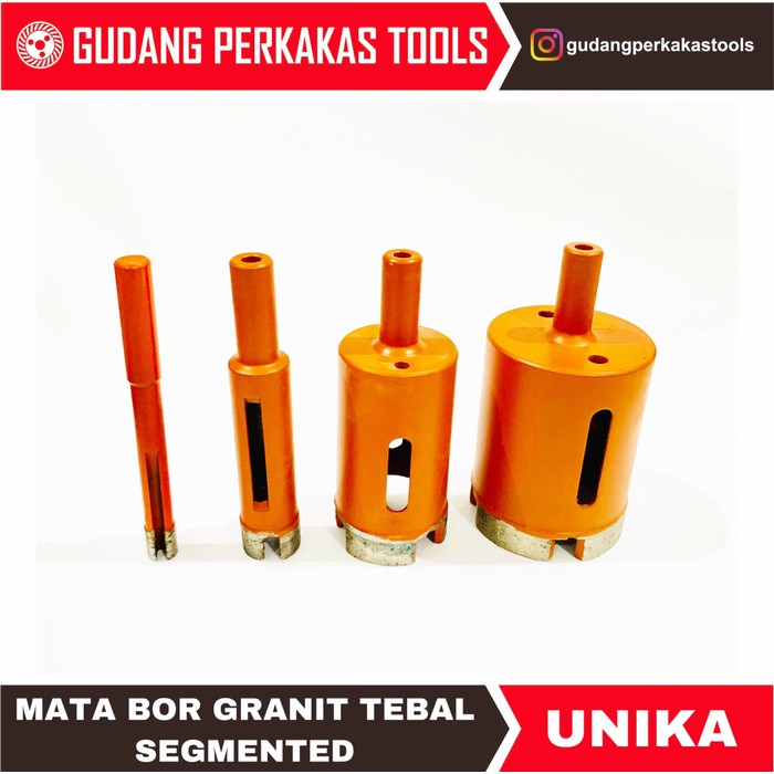 Jual SBO UNIKA 60mm mata bor granit tebal/ diamond core segmented drill ...