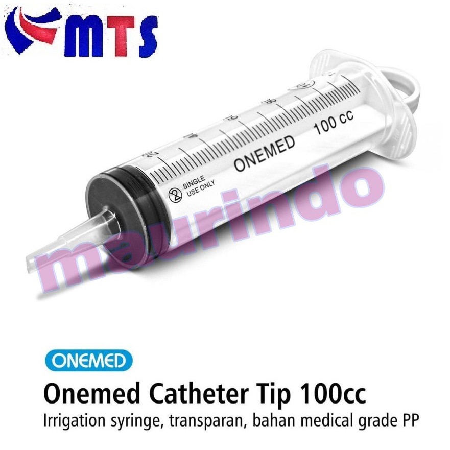 Jual COD - Onemed Syringe 100CC CatTip 100 CC | Shopee Indonesia