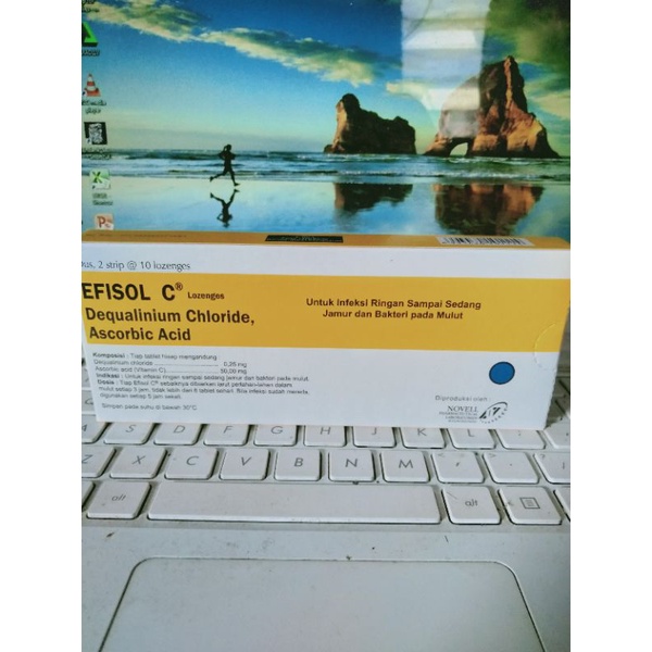 Jual Efisol C Lozenges Box isi 2 strip | Shopee Indonesia