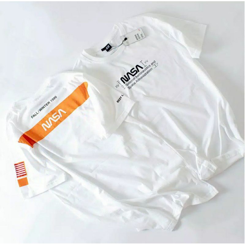 Jual KAOS NASA H&M ~ KAOS DEUS EX MACHINA PREMIUM / FULL LOGO MIRROR ...