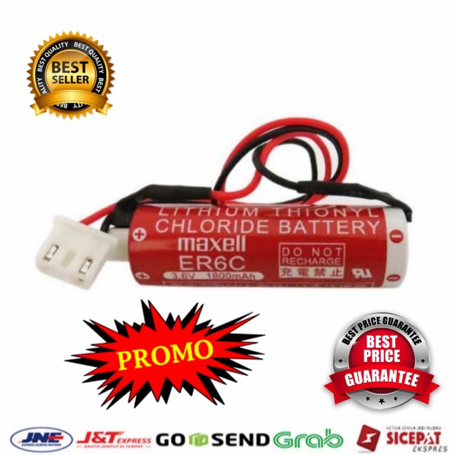 Jual Battery Maxell ER6C 3.6V 1800mAH | Shopee Indonesia
