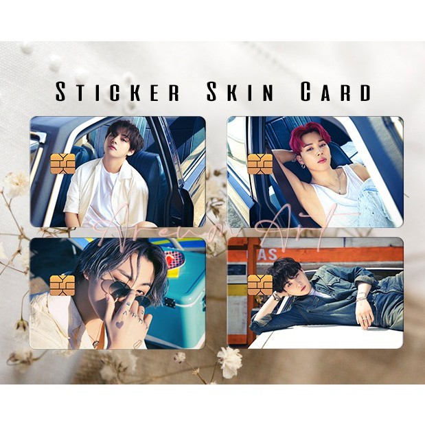 Jual Sticker Skin Card BTS BANGTAN Series - ATM Debit Credit Emoney ...