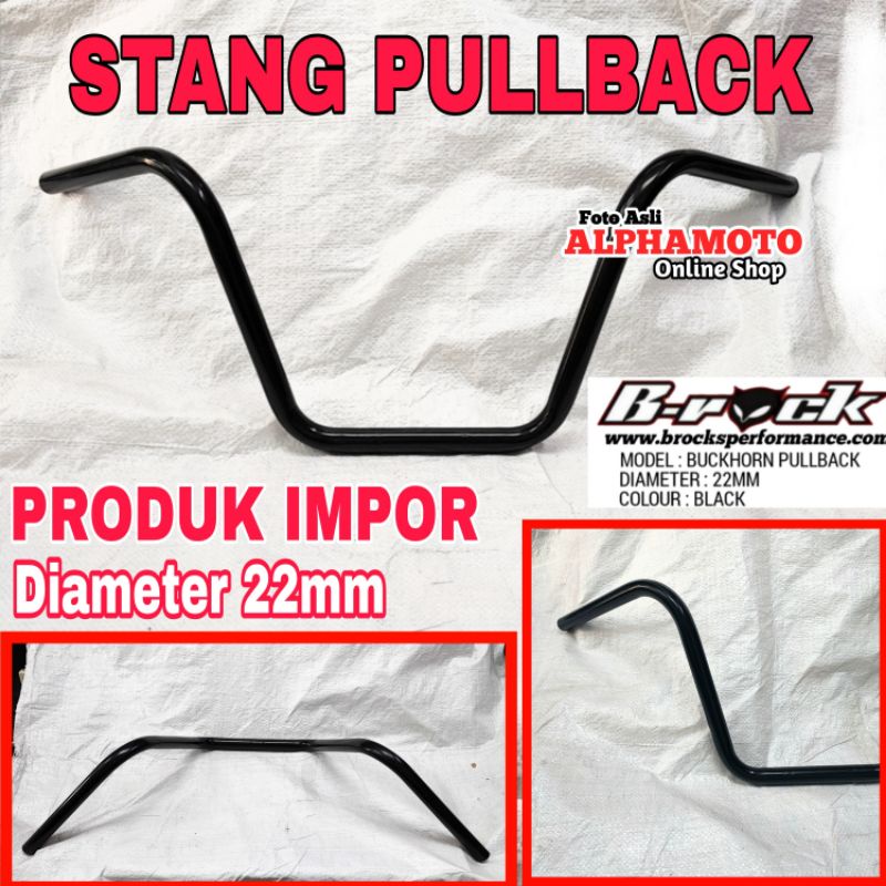 Jual stang buckhorn pullback w175 benelli patagonian eagle 250 pe ...