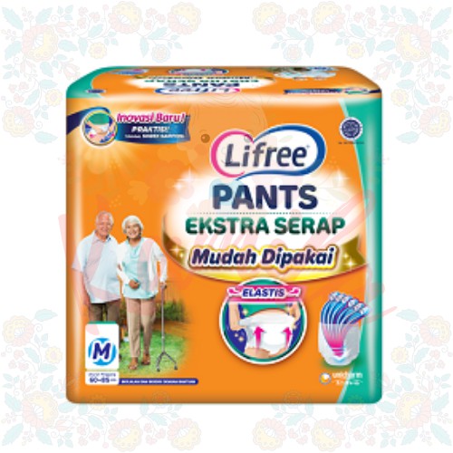 Jual Lifree Ekstra Serap L8 L 8 Adult Pants Diapers Lansia | Shopee Indonesia