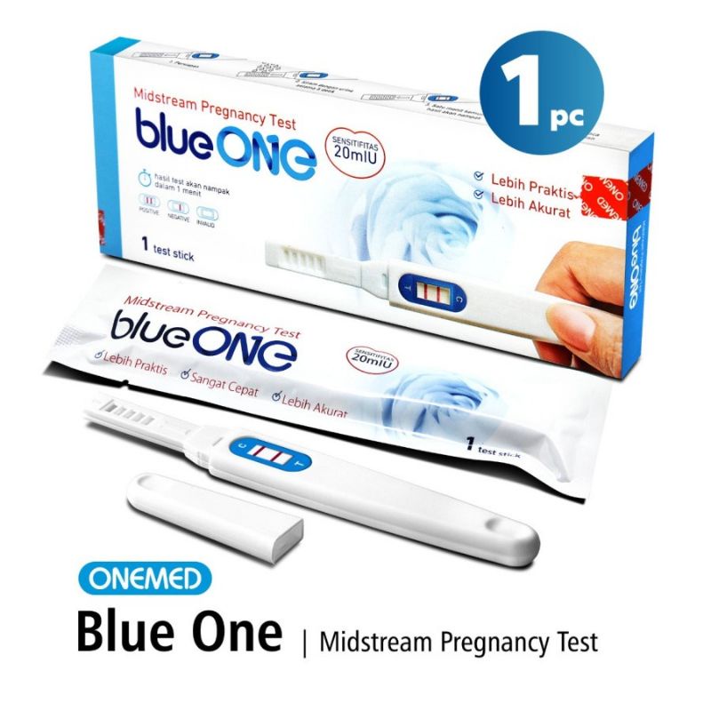 Jual Alat cek kehamilan digital Blueone Test pack pregnancy Onemed ...