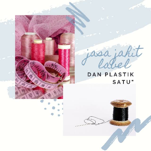 Jual Jahit label bahan kain | Shopee Indonesia