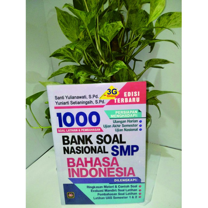 Jual 1000 Bank Soal Nasional Untuk SMP Bahasa Indonesia (Edisi Terbaru ...