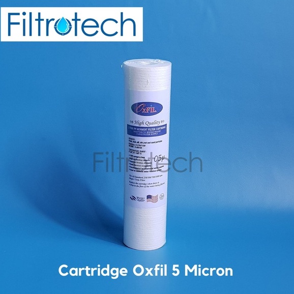 Jual Cartridge Filter Air OXFIL / Sediment saringan air 10" 1,3,5,10 ...