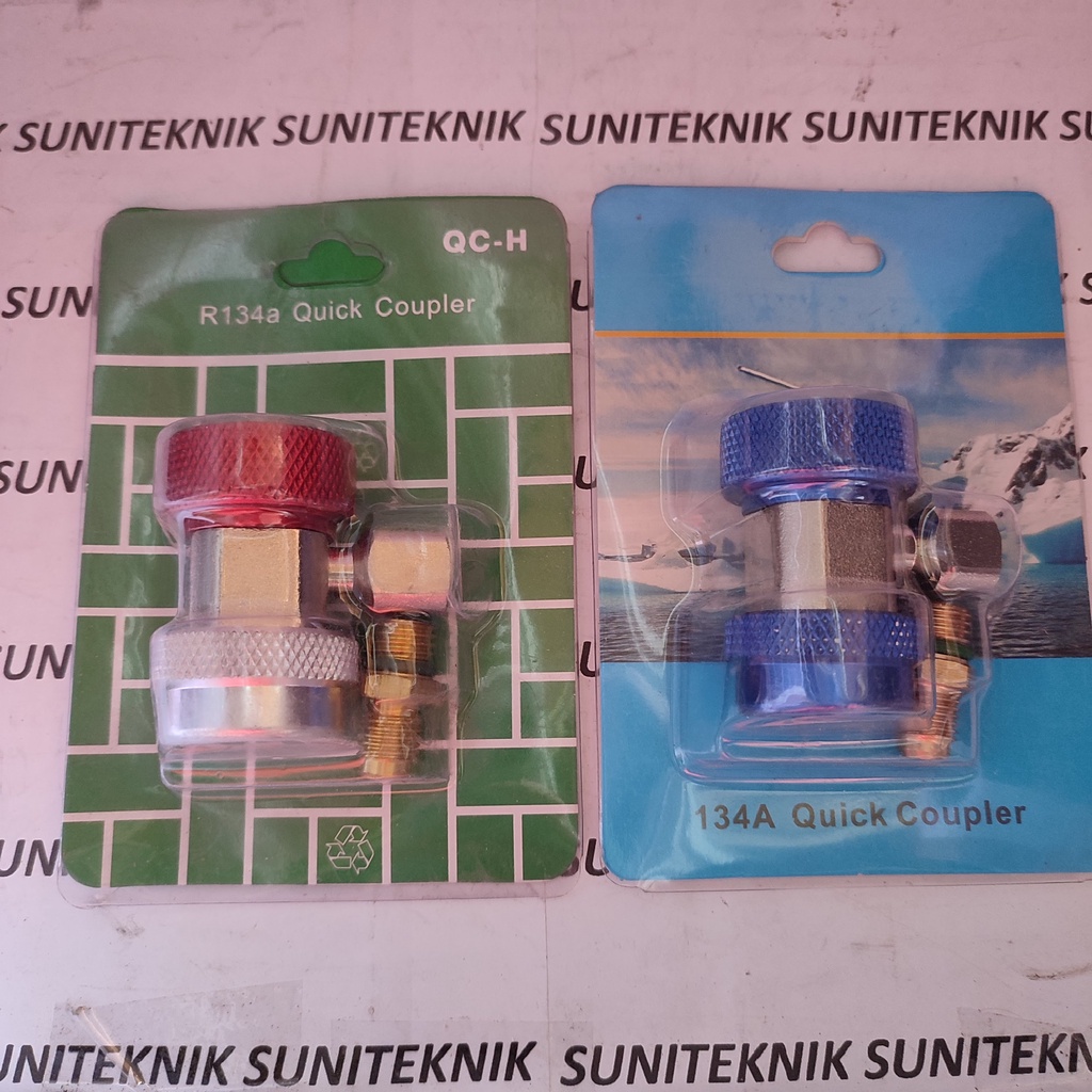 Jual QUICK COUPLER R134 LOW & HIGH - QUICK 134a L&H - QUICK COUPLER R134A LOW&HIGH | Shopee ...
