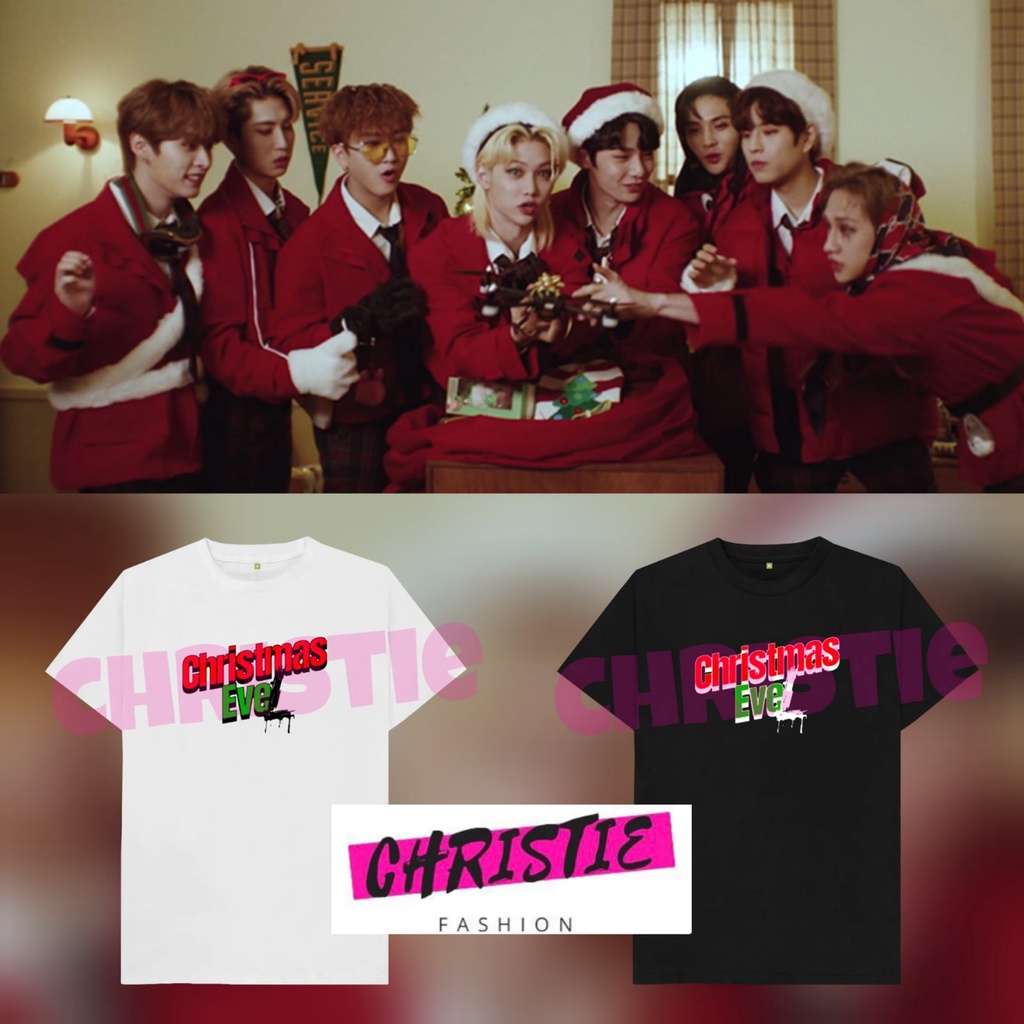 Jual [COD] KAOS CHRISTMAS EVEL STRAY KIDS S-XXL 13 WARNA / T-SHIRT KPOP ...