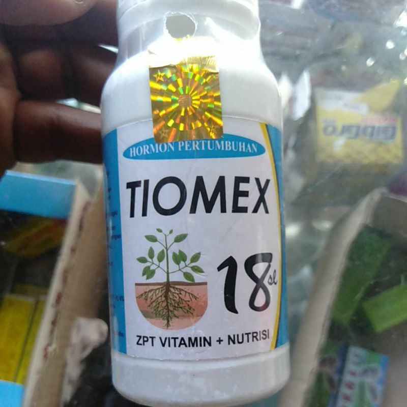 Jual hormon pertumbuhan TIOMEX 18sl ( zpt vitamin + nutrisi) 100 ml ...