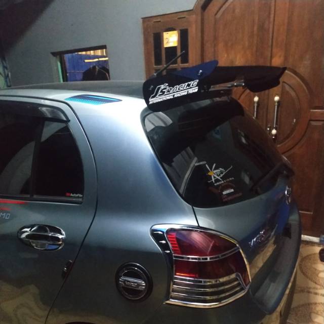 Jual Spoiler js racing gt wing city car brio jazz yaris agya alya ...