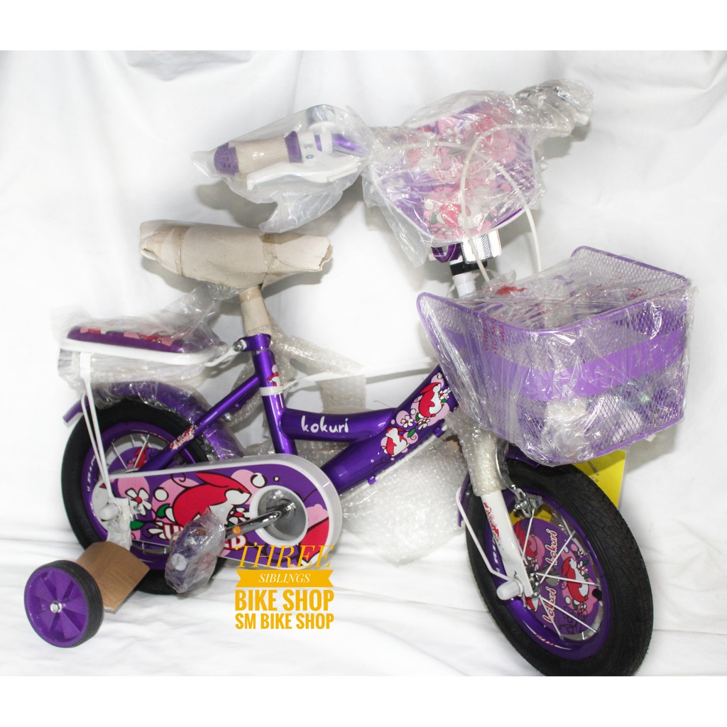 Jual SEPEDA ANAK UNITED KOKURI 12 INCH UNGU | Shopee Indonesia