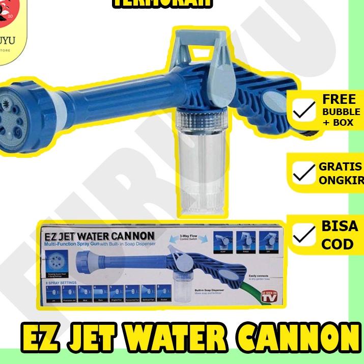 Jual EZ Jet Water Canon Cannon 8 in 1 Selang Semprotan Turbo Water ...
