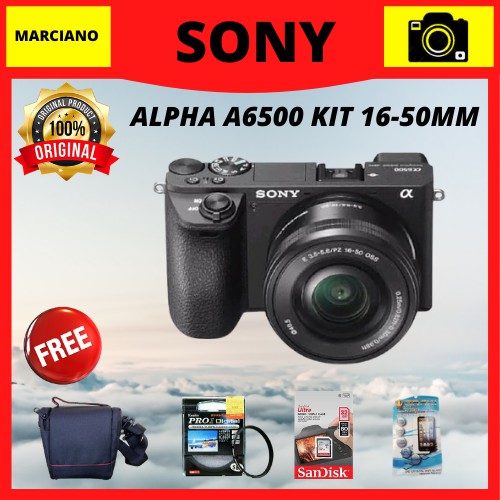 Jual Camera Sony A6500 kit 16-50MM | Shopee Indonesia