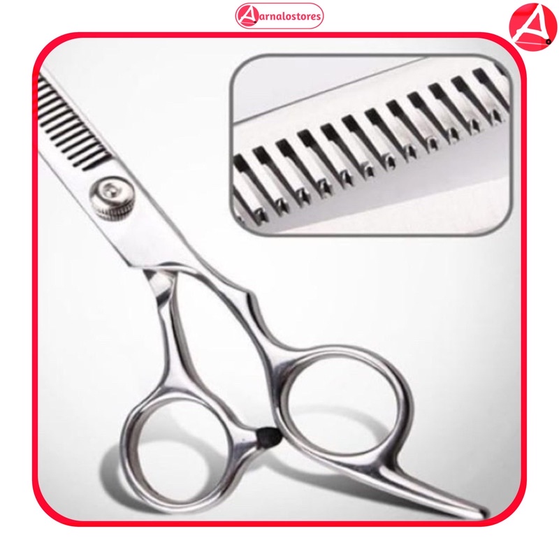 Jual Arnalo Gunting Sasak Rambut Full Stainless Steel | Shopee Indonesia
