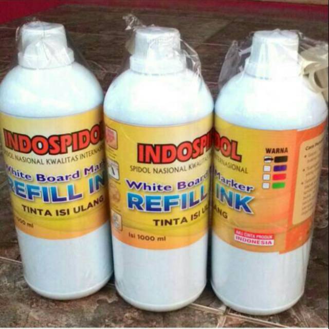 Jual Tinta white board spidol INDOSPIDOL 1L | Shopee Indonesia