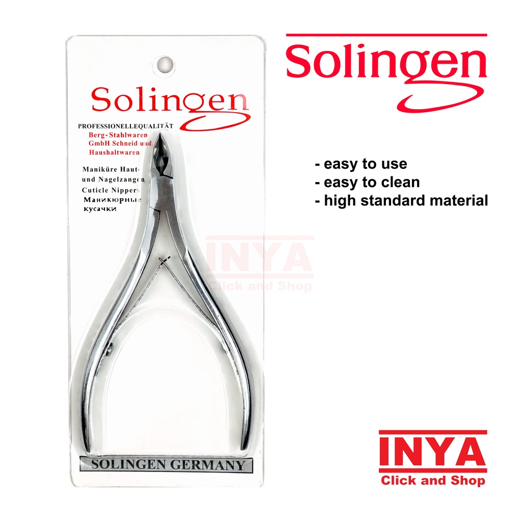 Jual GUNTING KUKU TANG KUTIKULA SOLINGEN NAIL CLIPPER - MANICURE ...