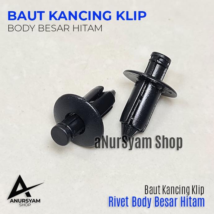 Jual Baut Kancing Klip Besar / Rivet Plastik Body / Rivet Baut Klip ...