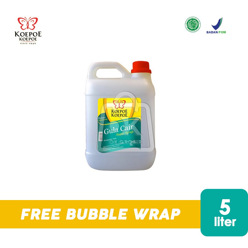Jual Gula Cair Koepoe / Sugar Syrup (Jerigen 5 Liter) | Shopee Indonesia