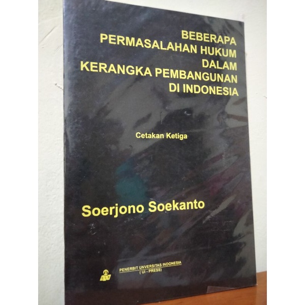 Jual BEBERAPA PERMASALAHAN HUKUM DALAM KERANGKA PEMBANGUNAN DI ... Jual BEBERAPA PERMASALAHAN HUKUM DALAM KERANGKA PEMBANGUNAN DI ...