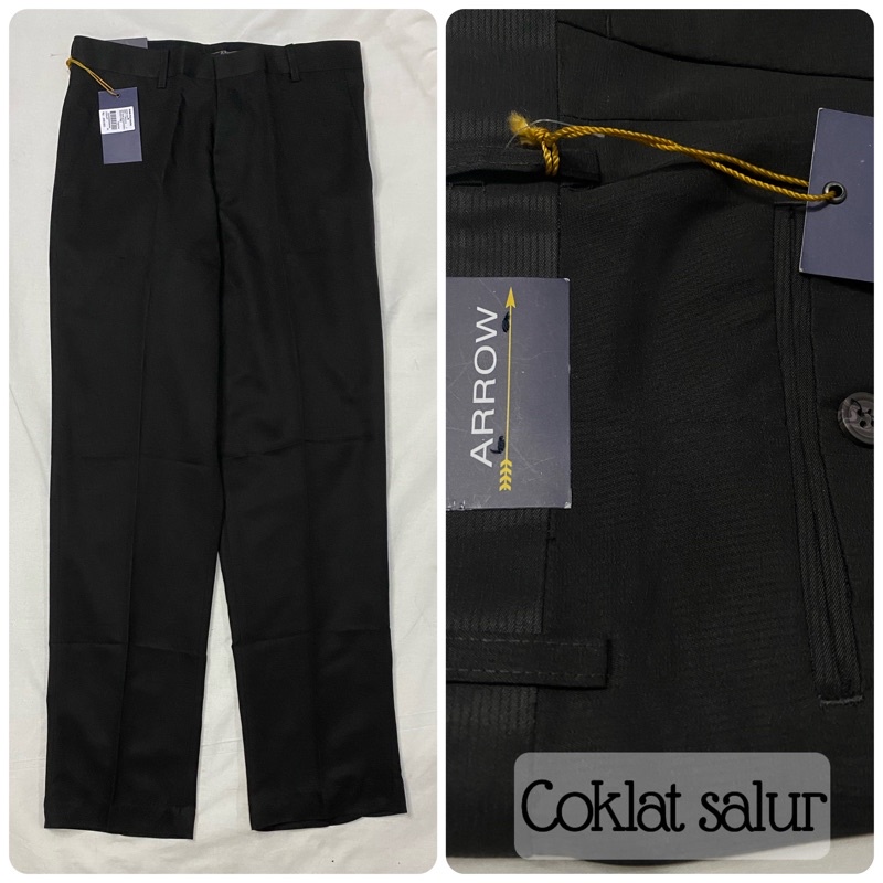 Jual Celana pria formal Arrow cole original branded Celana panjang kain kantor kerja | Shopee ...