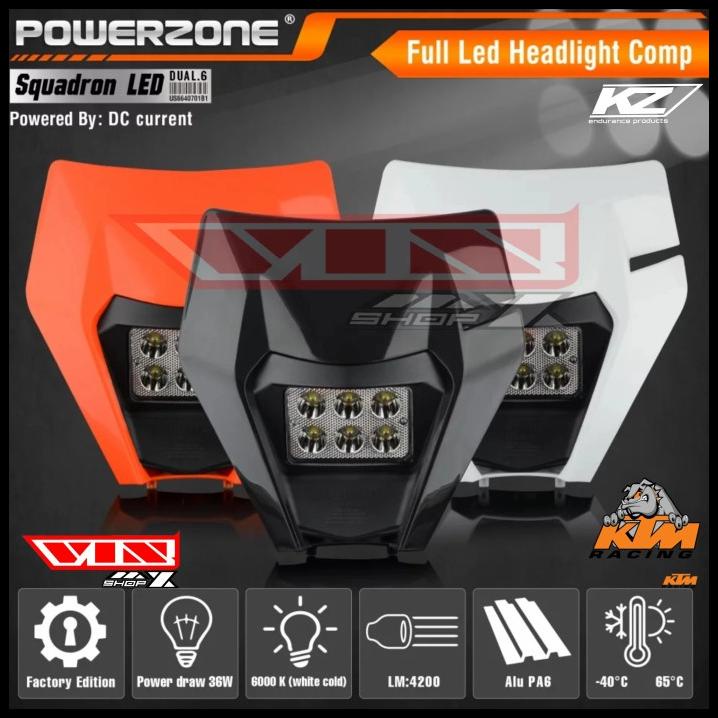 Jual Lampu Led Atau Head Lamp Ktm Untuk Tahun 2008-2021 36 Watt ...