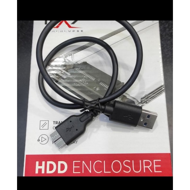 Jual Casing hardisk eksternal HDD enclosure case 2.5 USB 3.0 RX7 ...