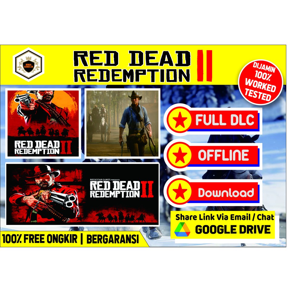 Jual Red Dead Redemption 2 PC ~ RDR 2 PC ~ Link Download Red Dead ...