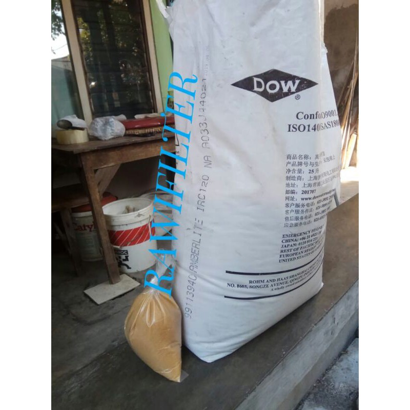 Jual Cation Resin Amberlite IRC 120 dan IR 100 Na Dowex 500gr | Shopee ...