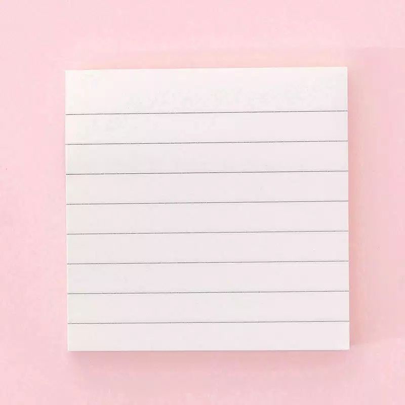 Jual YOKUCHI || 80 Lembar Sticky Notes Kosong Untuk Alat Tulis ...