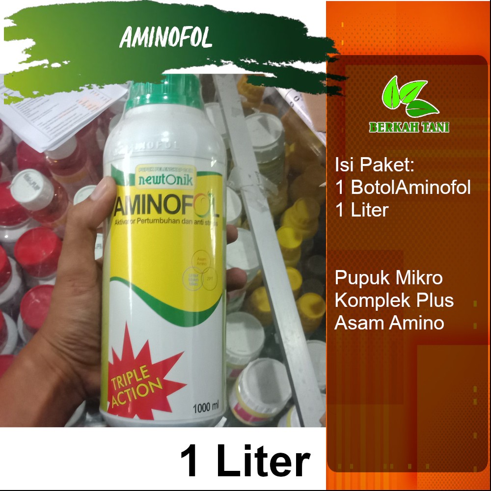 Jual Aminofol 1 Liter Pupuk Cair Super Plus ZPT dan Asam Amino Lengkap ...