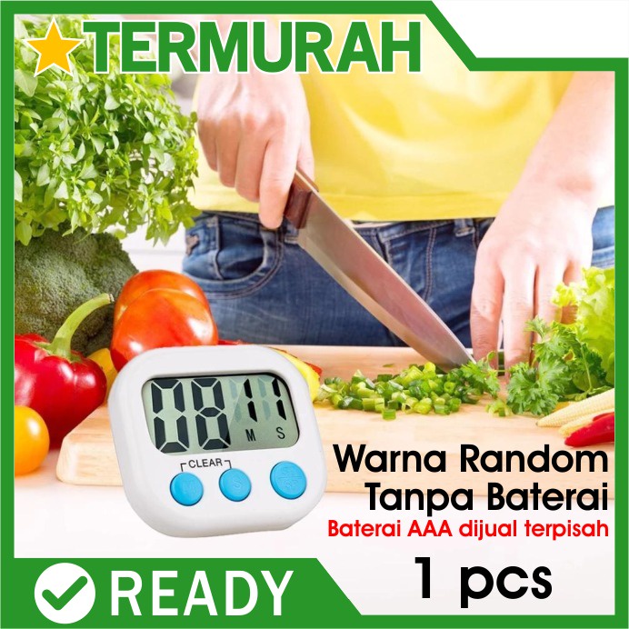 Jual DIGITAL KITCHEN TIMER MASAK MAGNET JAM ALARM STOPWATCH DAPUR CLOCK ...