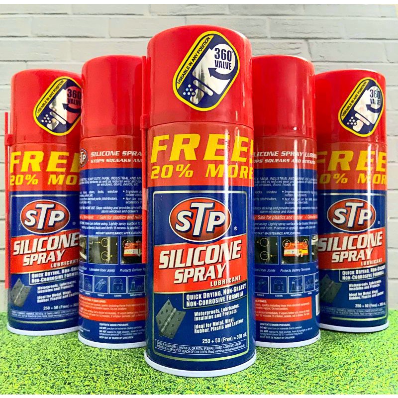 Jual Stp silicone spray / pelumas anti karat / pelumas kaca / pelumas ...