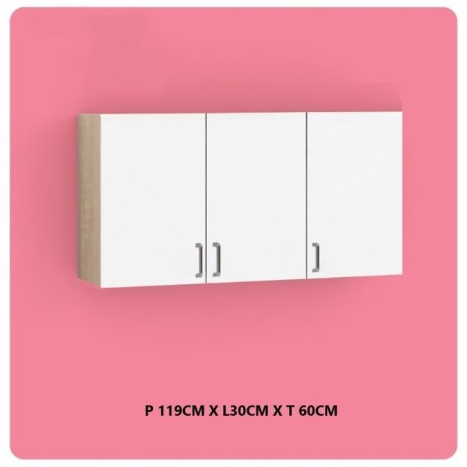 Jual Kitchen Set 3 Pintu Atas Kca 603 Kargo Rahmadsinaga11 | Shopee ...