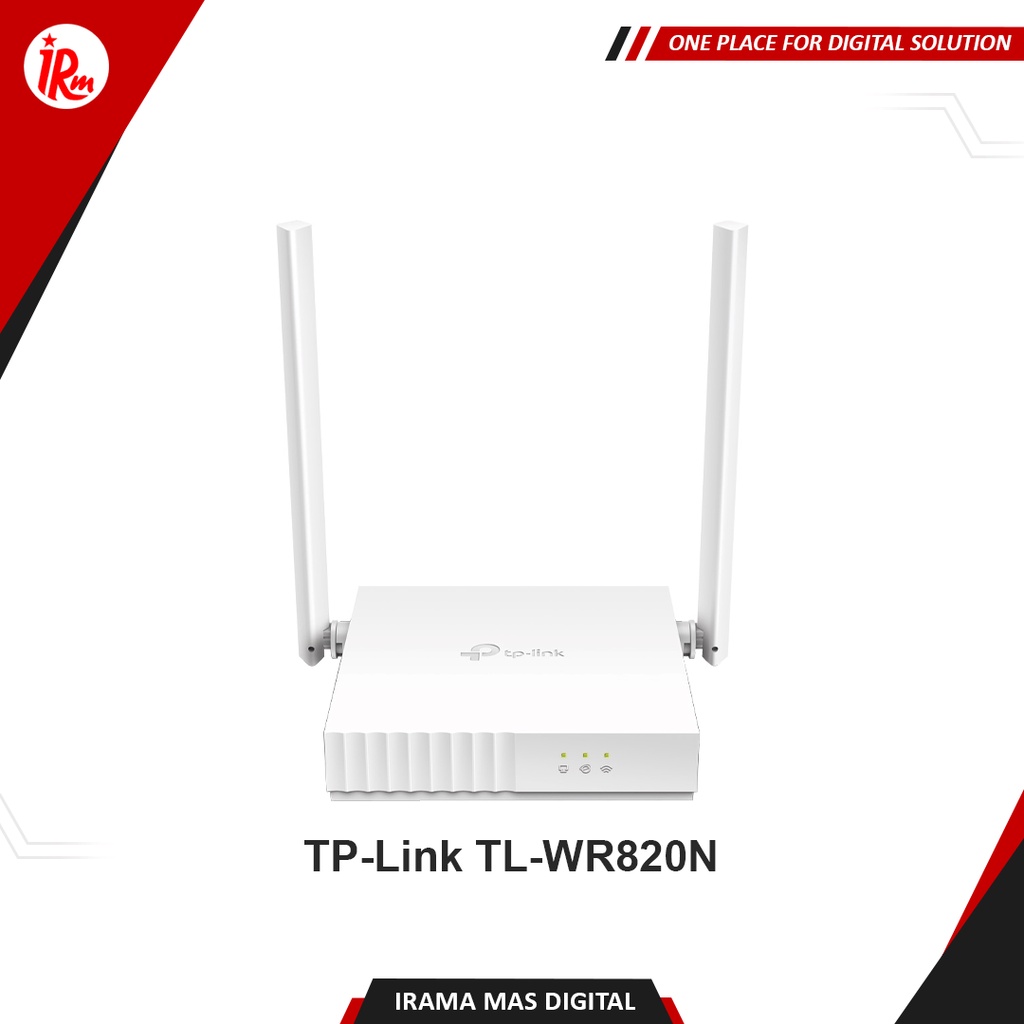 Jual TP-Link TL-WR-820N 300Mbps Multi-Mode Wi-Fi Router | Shopee Indonesia
