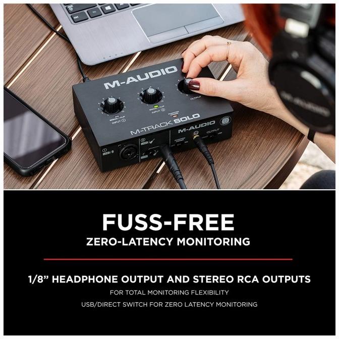 Jual M Audio M Track Solo - Usb Audio Interface | Shopee Indonesia