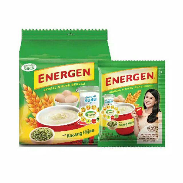 Jual Energen Isi Lebih Banyak 32gr Vanila Cokelat Kacang Hijau Jagung ...