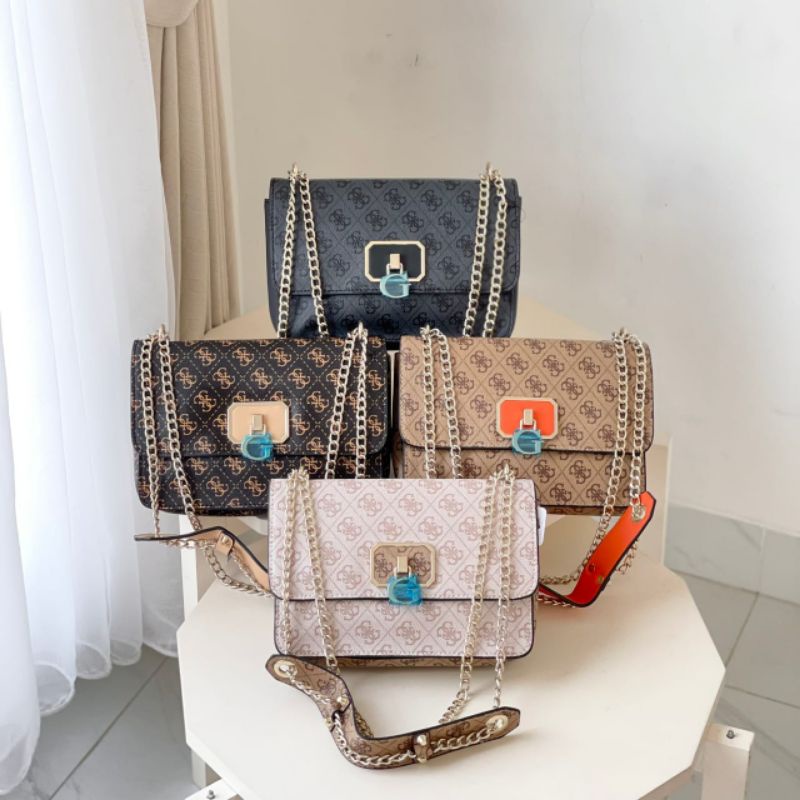 Jual Guess Alisa Convertible Crossbody Bag Original / Shoulder Bag ...