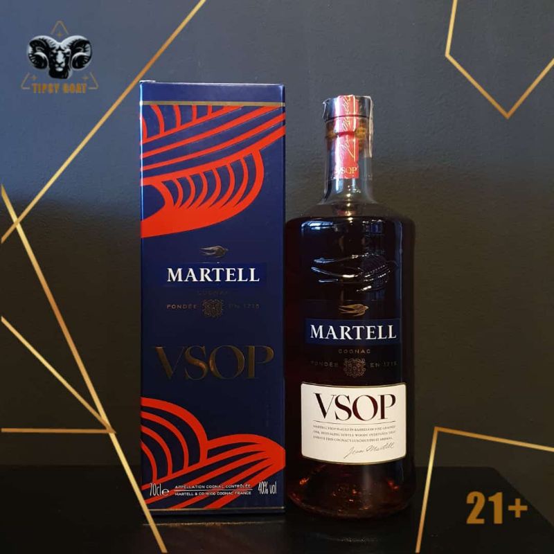 Jual Martell VSOP Red Barrel Cognac 700ML ( Aged in Red Barrels ) France | Shopee Indonesia
