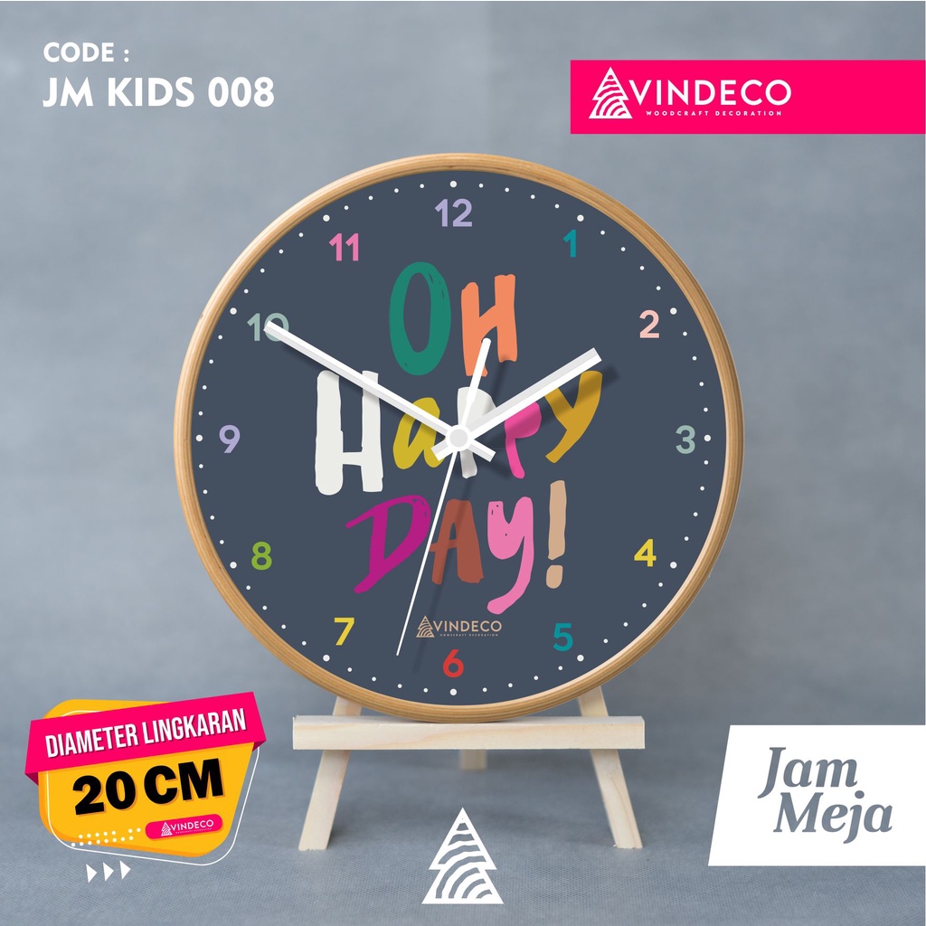 Jual JM 20 / JAM MEJA ANAK / JAM MEJA / KADO ULTAH / KADO ANAK / JAM ...