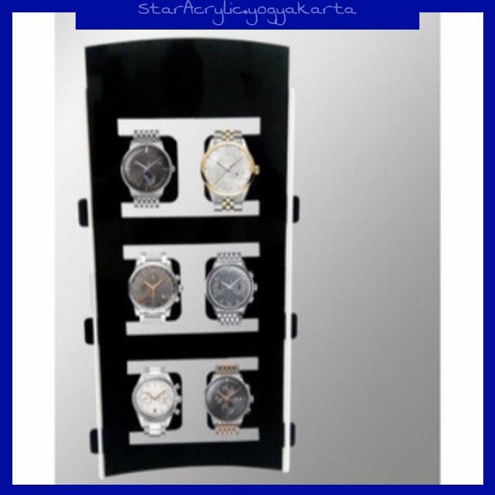 Jual rak akrilik display jam tangan murah keren | Shopee Indonesia