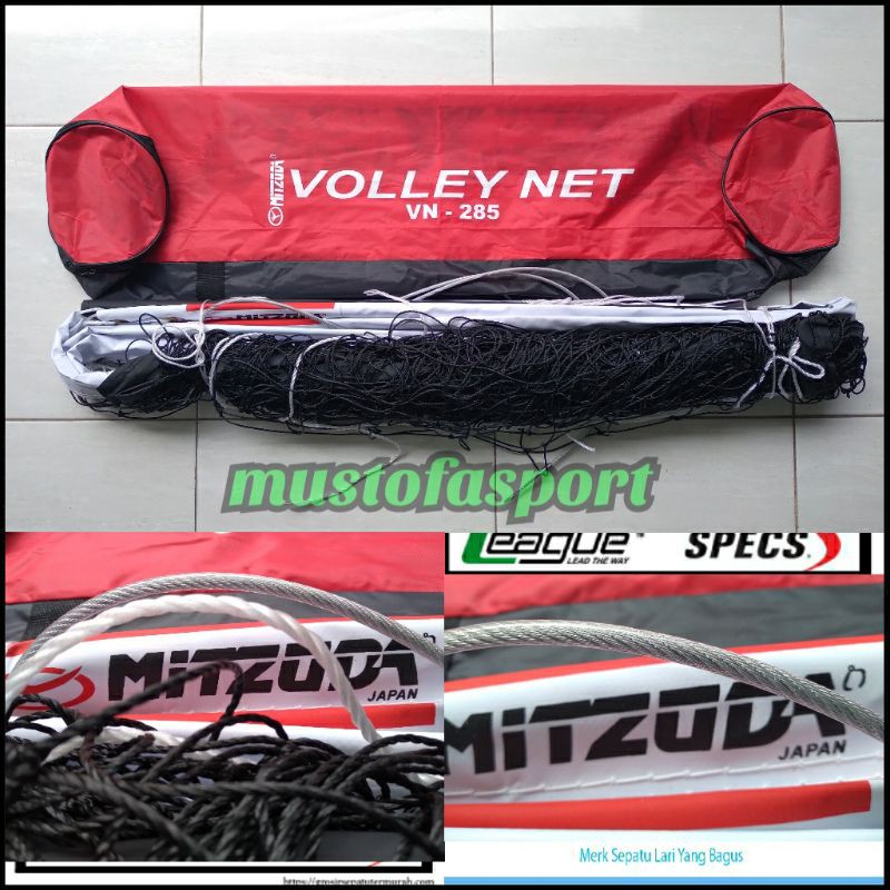 Jual net volley net volly jaring net volly original mitzuda vn-285 ...