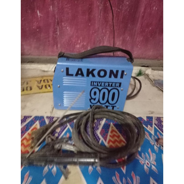 Jual MESIN LAS listrik 900 wat lakoni falcon 120e travo inverter 120A bekas mulus | Shopee Indonesia