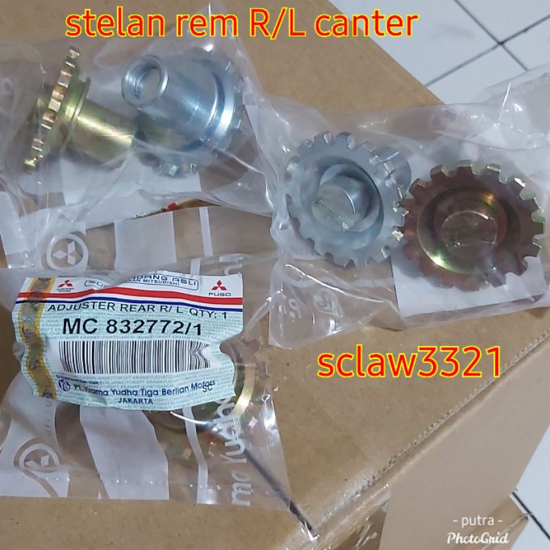 Jual ADJUSTER STELAN REM KIRI DAN KANAN PS125T CANTER OEM MITSUBISHI ...
