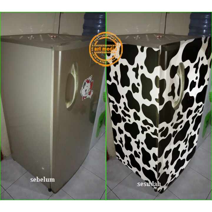 Jual STIKER KULKAS MOTIF SAPI | Shopee Indonesia