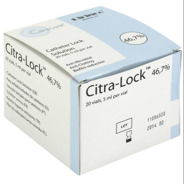 Jual CITRA LOCK 46.7 persen per vial | Shopee Indonesia
