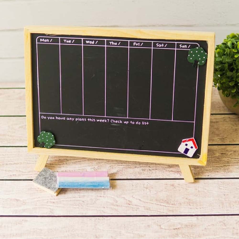 Jual Weekly Schedule Blackboard | Shopee Indonesia