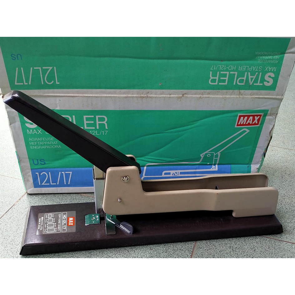 Jual STAPLER BESAR MAX 12L PALING MURAH DIJAMIN ORIGINAL - 1 PCS ...