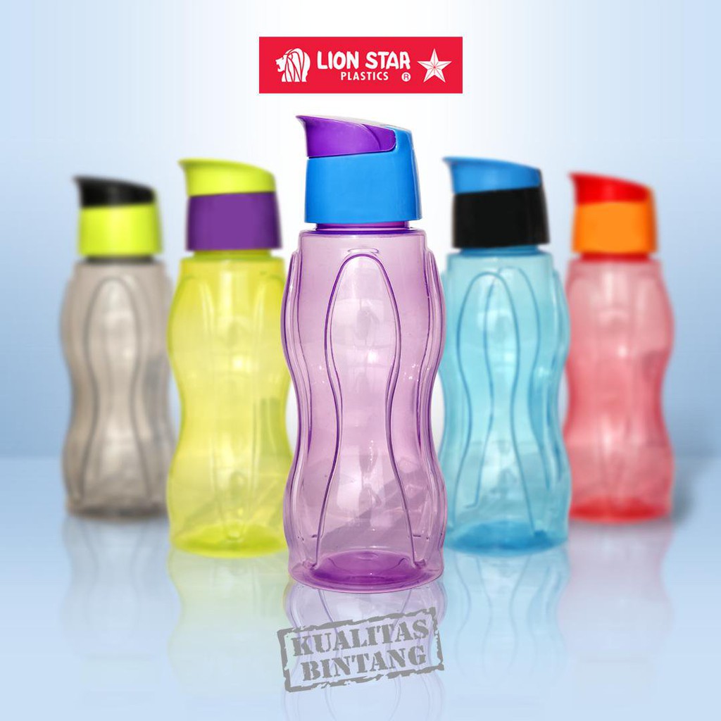 Jual Botol Bekal Minum Olahraga Regen Bottle 400ml NA-4 Lion Star Botol ...